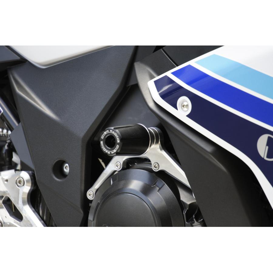 メーカー名：オーヴァーレーシングメーカー品番：59-57-01適合情報：スズキ[SUZUKI] GSX250R 17色[カラー]：シルバー材質[素材]：アルミ削り出し取り付けベースブラケット（シルバーアルマイト仕上げ）サイズ：ジュラコンサイ...