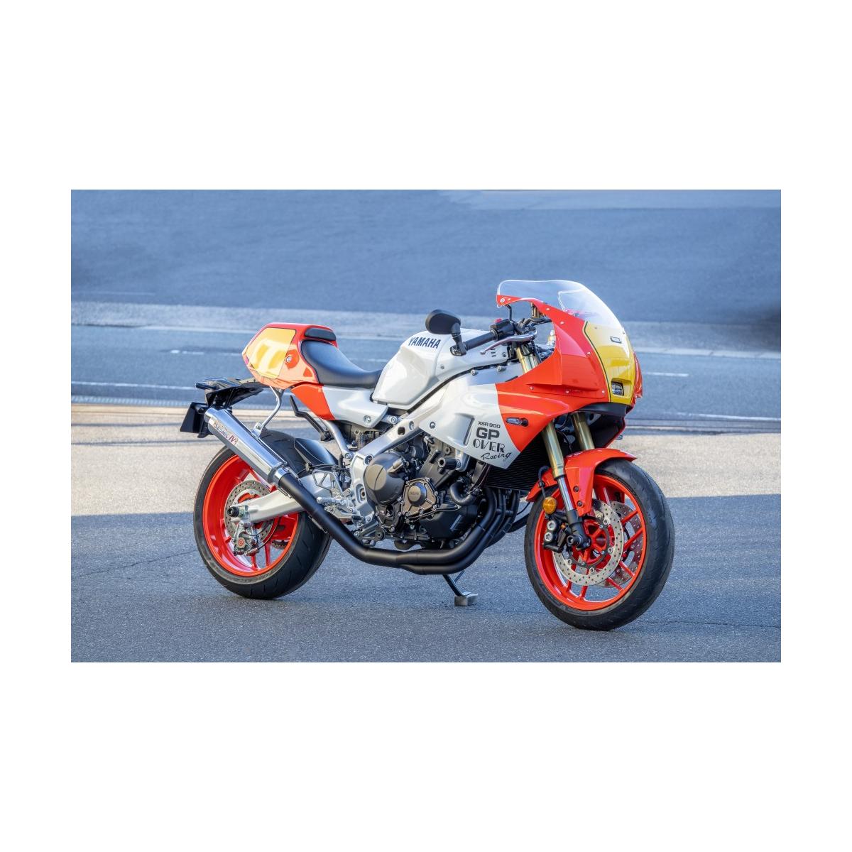 メーカー名：オーヴァーレーシングメーカー品番：25-453-04B販売備考：純正OPアンダーカウルは適合未確認です。適合情報：ヤマハ[YAMAHA] XSR900 GP 24色[カラー]：ブラックサイズ：ステンレスエキパイ:Φ38.1-42...