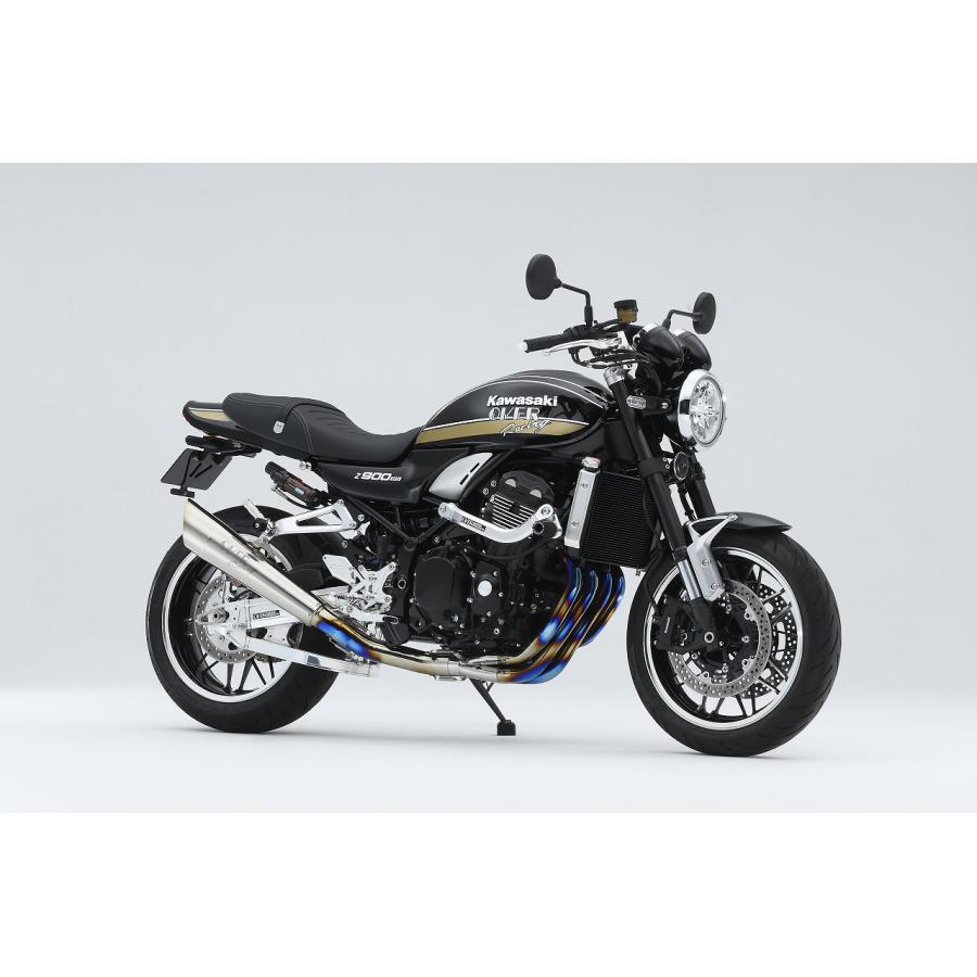 メーカー名：オーヴァーレーシングメーカー品番：25-712-03販売備考：政府認証品マフラー(対応型式8BL-ZR900K)/H28年騒音規制/R2年排ガス規制適合情報：カワサキ[KAWASAKI] Z900RS [ZR900C] 23-