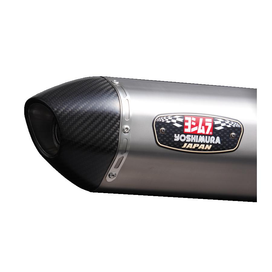 メーカー名：ヨシムラメーカー品番：110-139-5W80カタログ品番：P080-0454スポーティさと高品質を併せ持つワンランク上のスタイルに。R-77Sサイクロンは、GSX250Rのスポーツイメージを強めるべく、サイレンサー取付角度と位...