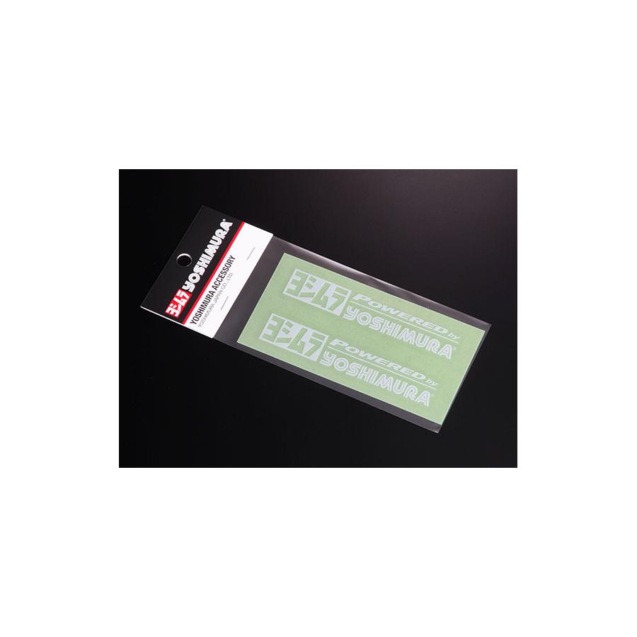 メーカー名：ヨシムラメーカー品番：904-213-2200カタログ品番：P055-8570販売備考：・ロゴだけ残る転写式のステッカーです　・2枚入り　・ロゴサイズ：100mm&times;17mm色[カラー]：ホワイト内容量[数量]：2枚◆...
