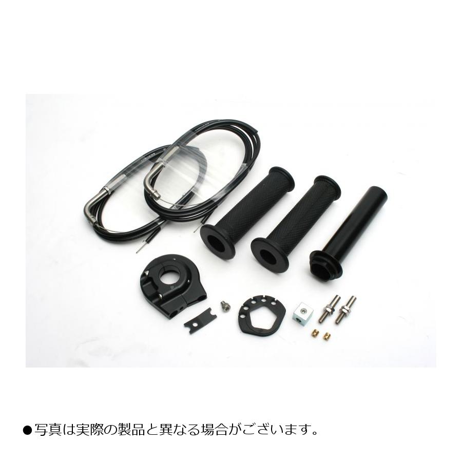 メーカー名：アクティブメーカー品番：1064202ほぼすべてのハンドルに対応可能な最長1400mmの汎用ワイヤーを付属した、ハイスロットルキットEVO2の汎用キット。●装着車両に合わせたスロットルワイヤーの加工が必要です。販売備考：ハイスロ...