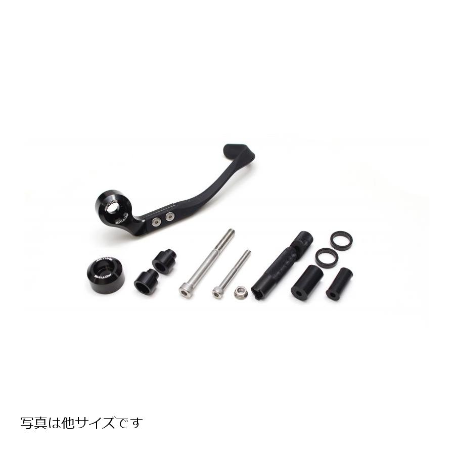 メーカー名：アクティブメーカー品番：30801018・軽量で適度な柔軟性を持つPBT樹脂アームとアルミ製エンドのハイブリット構造・グリップエンドを握ってもスロットル操作に影響しづらいオフセットデザイン・クラッチ側には同デザインのバーエンドが...
