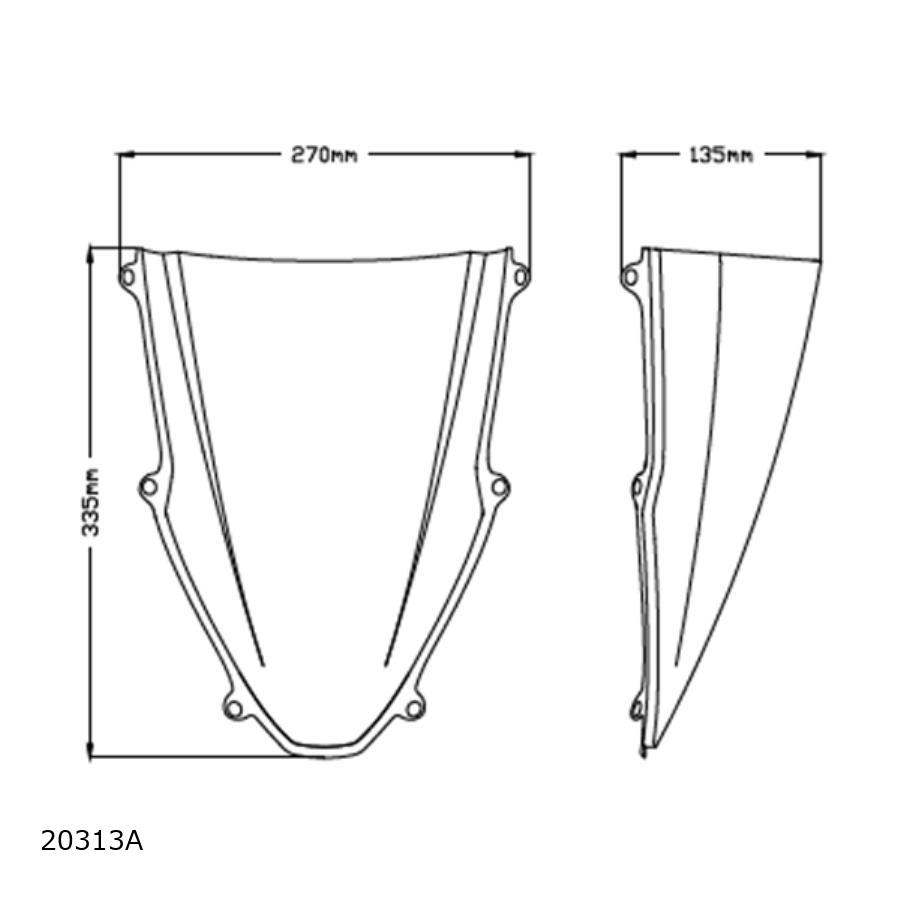 メーカー名：プーチメーカー品番：20313A(Height x Width): 335 X 270mm販売備考：＊取り寄せ品の為、キャンセル不可です。(Height x Width): 335 X 270mm適合情報：ホンダ[HONDA] ...