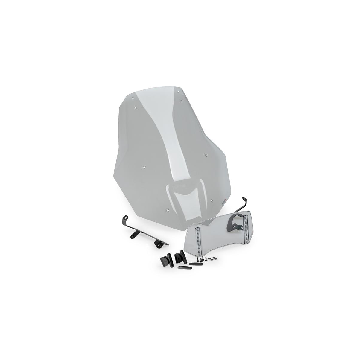 メーカー名：プーチメーカー品番：21799H徹底した空力解析と、実走行の繰り返しにより導き出されたPUIGツーリングスクリーンに、リニューアルされた、マルチアジャスタブルバイザー2.0を装備。より高いウインドプロテクションを発揮致します。バ...