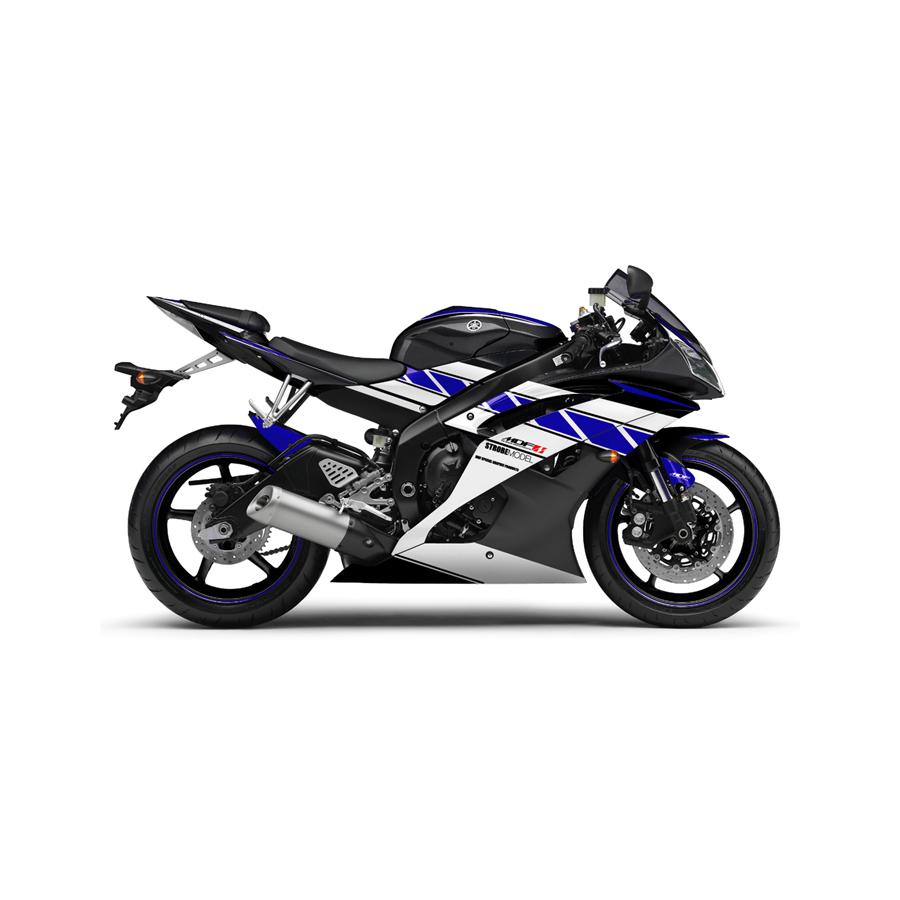 メーカー名：エムディーエフメーカー品番：M08R6-D-BU-RF販売備考：専用グラフィックリアフェンダーセットBU(ブルー)適合情報：ヤマハ[YAMAHA] YZF-R6 08-16タイプ：ストロボモデル色[カラー]：ブルーキット内容：リ...
