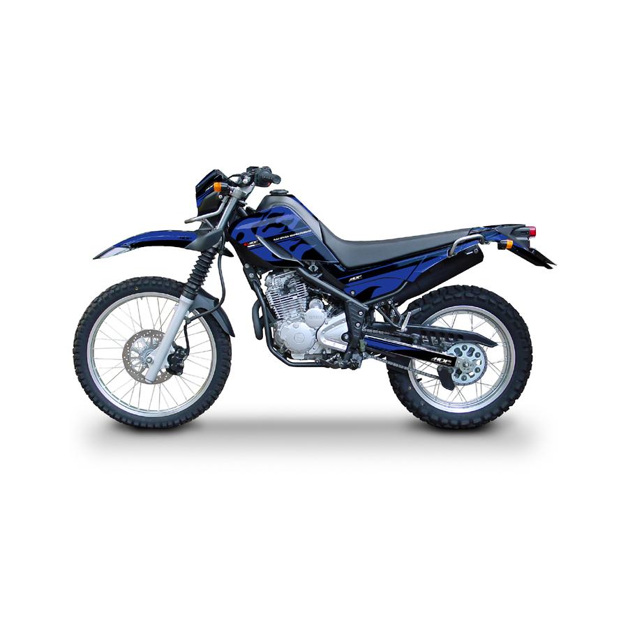メーカー名：エムディーエフメーカー品番：MSER05-B-BU-RF販売備考：専用グラフィック、リアフェンダーセット、SEROW05-、BU(ブルー)適合情報：ヤマハ[YAMAHA] XT250 SEROW250 [セロー250] 05-タ...