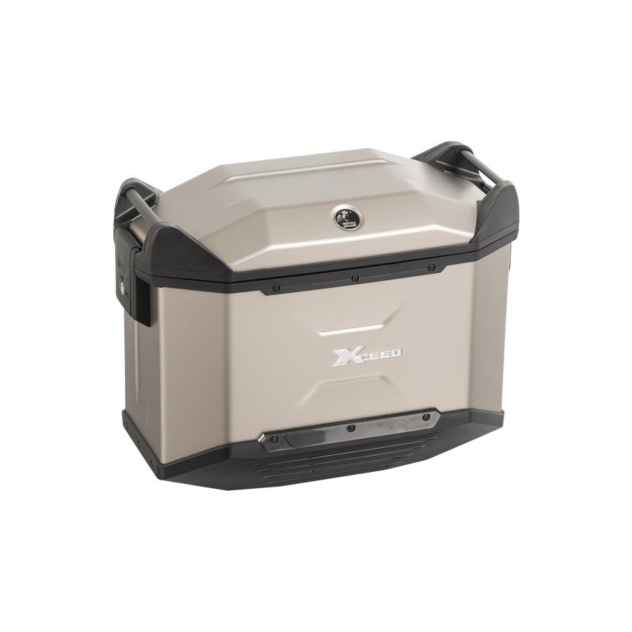 メーカー名：ヘプコアンドベッカーメーカー品番：610222 00 00販売備考：チタンカラー 左側のみ。容量38L サイズ縦380&times;横500&times;幅270mm 重量4.9kg。車輌装着にはサイドキャリアが必要です。※ハン...