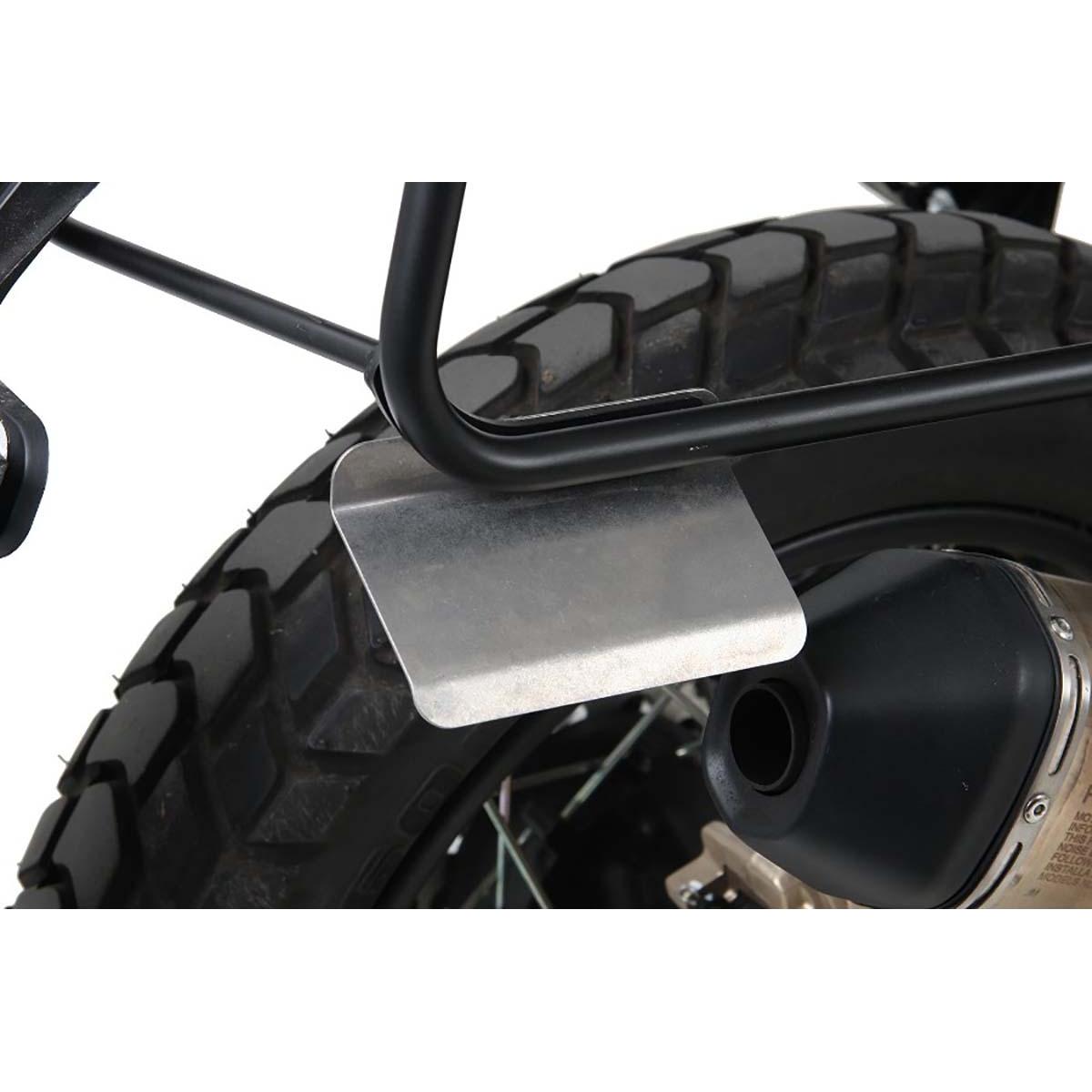 メーカー名：ヘプコアンドベッカーメーカー品番：42257590 00 22適合情報：ロイヤルエンフィールド[Royal Enfield] Himalayan [ヒマラヤン] 18-24色[カラー]：シルバー材質[素材]：ステンレス加工[有/...
