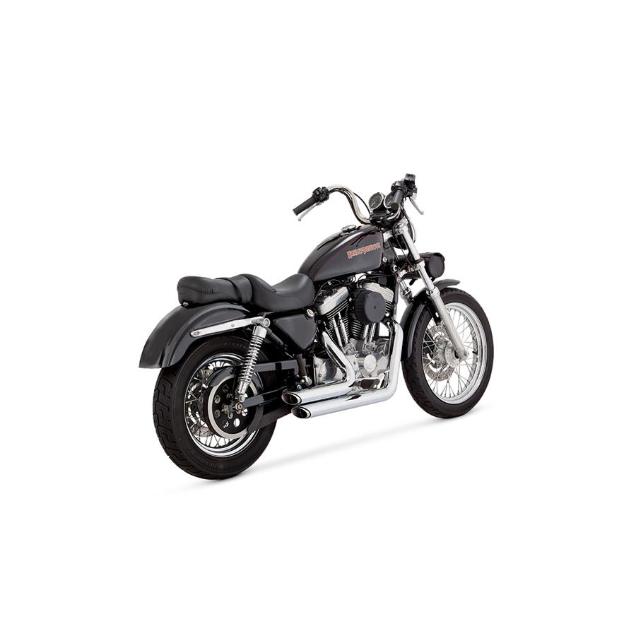 メーカー名：バンスアンドハインズメーカー品番：1800-1367ショートタイプの2-2タイプエキゾースト。リアタイヤ手前でスラッシュカットされたエキゾーストはスタイリッシュな2重構造で、ショートタイプならではのバンス＆ハインズ伝統のホットロ...