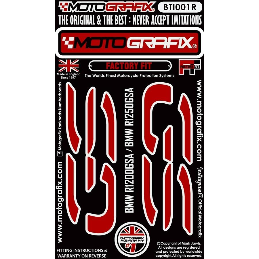 メーカー名：モトグラフィックスメーカー品番：MT-BTI001R販売備考：キャンセル不可商品です。GS TANK LOGO レッド/ホワイト&amp;ブラック適合情報：ビーエムダブリュー[BMW] R1200GS Adventure [R1...