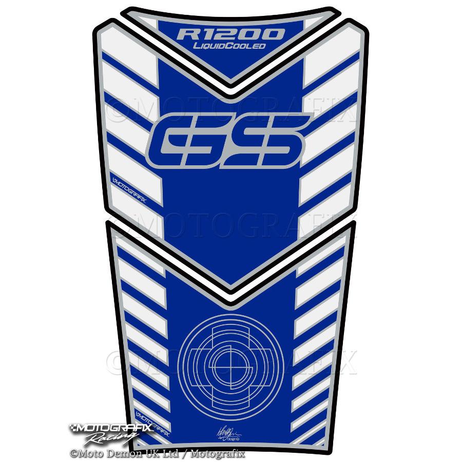 メーカー名：モトグラフィックスメーカー品番：MT-TB019BW販売備考：キャンセル不可商品です。TANK PAD BMW R1200 GS ブルー/ホワイト適合情報：ビーエムダブリュー[BMW] R1200GS 13-タイプ：BMW R1...