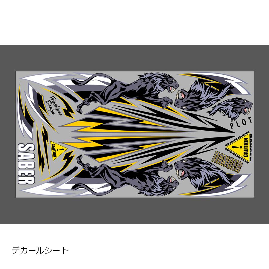 メーカー名：プロトメーカー品番：PDK202BY-L販売備考：汎用デカールキット。車両用サイズ。シートサイズ600mmX320 リペア不可。在庫がない場合は、納期約3週間程度かかります。色[カラー]：ブラック・イエローサイズ：L（600mm...