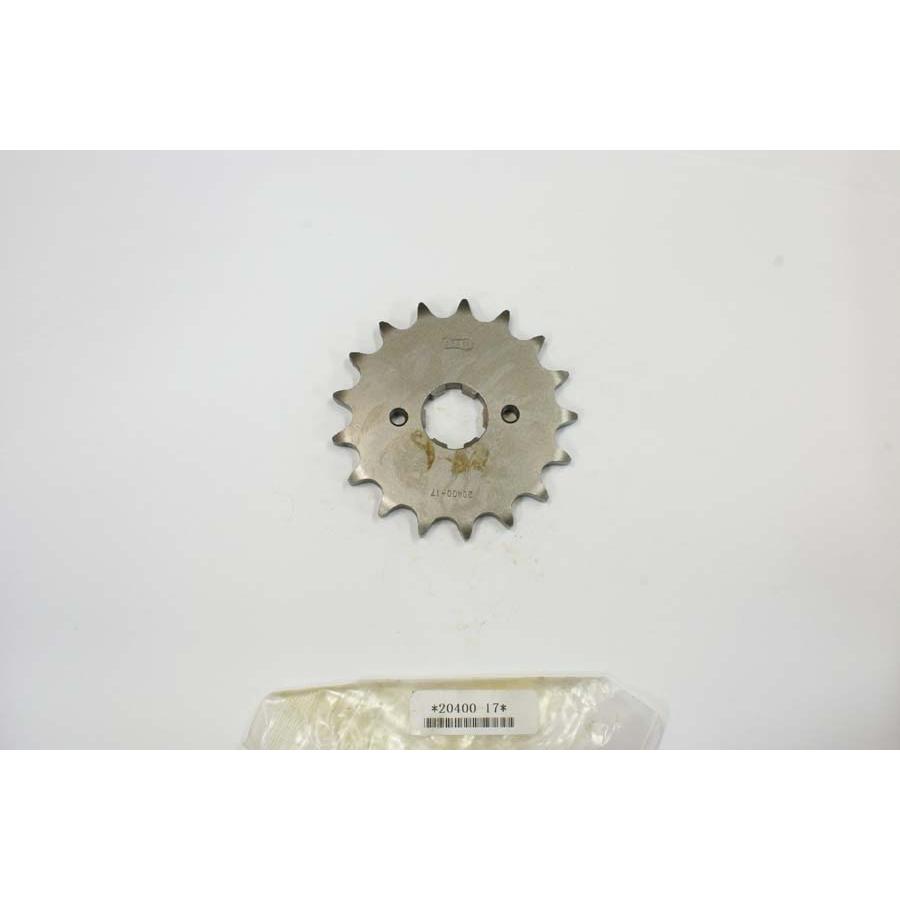 メーカー名：アファムメーカー品番：20400-17適合情報：ホンダ[HONDA] CB400FOUR 75-77歯数[丁数]：17チェーンサイズ：530材質[素材]：スチール