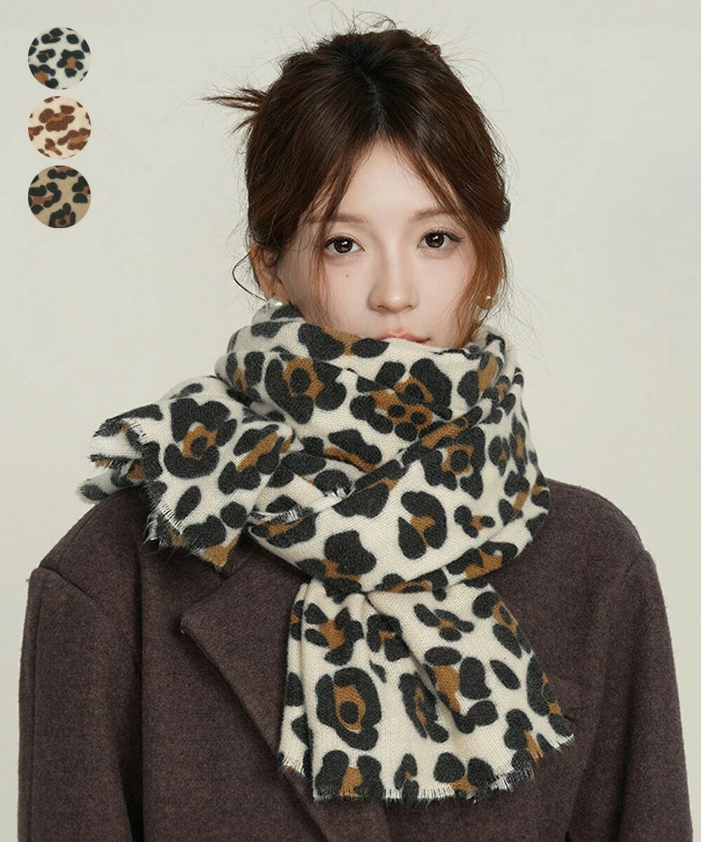 ■商品の特徴ディース 大判 韓国風 おしゃれ 暖かいスカーフ ショール 防寒保温 ボリューム感 大人 可愛い チラ ひざ掛け大人の雰囲気、ヒョウ柄の大判スール。しっかり巻けるサイズ感と幅で、さまざまなアジが楽しめる。寒さ対策としてはもちろん...