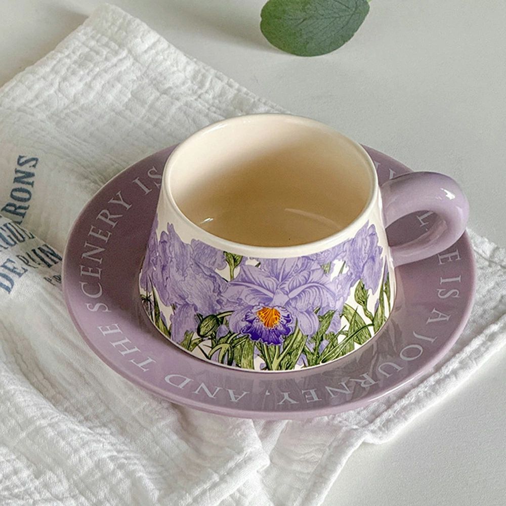 商品情報素材 陶磁器 品質表示 【】口径約8cm、高さ約7cm、容量約260ml【ソーサー】長さ約16.5cm、高さ約2.5cm ※材質の特性上、寸法に若干の誤差が生じることがございます。 取扱説明 ※食器洗浄・乾燥機OK ※電子レンジ使用...