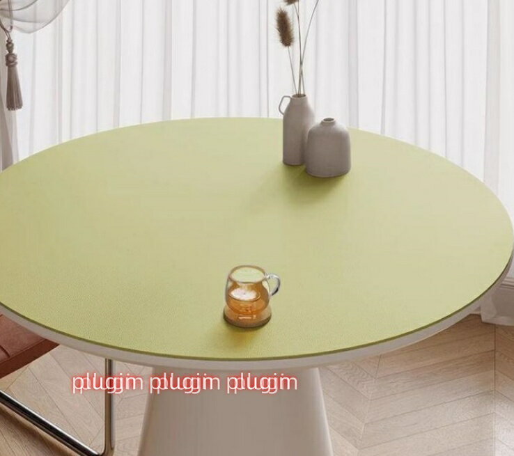 メイン素材：PUレザー★【サイズ（CM）】テーブルクロス 円形：R40cm R50cm R60cm R70cm R80cm R90cm R100cm R110cm R120cm R130cm R135cm★お部屋が一気に明るくなる！ みんな...