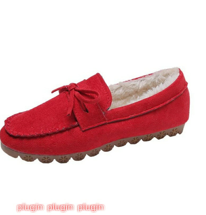 表地：スウェードメイン素材：スウェード▽留め具の種類: スリッポン式　▽ヒールの高さ:1cm ★ボア付きシューズ 女性用 防寒 保温性 滑り止め 着脱やすい！！これらの暖かいウィンターブーツは彼や彼女への素晴らしい贈り物になります。 ハロウ...