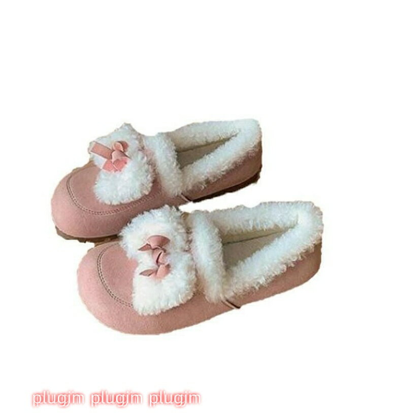 表地：スウェードメイン素材：スウェード▽留め具の種類: スリッポン式　▽ヒールの高さ:1cm ★ボア付きシューズ 女性用 防寒 保温性 滑り止め 着脱やすい！！これらの暖かいウィンターブーツは彼や彼女への素晴らしい贈り物になります。 ハロウ...