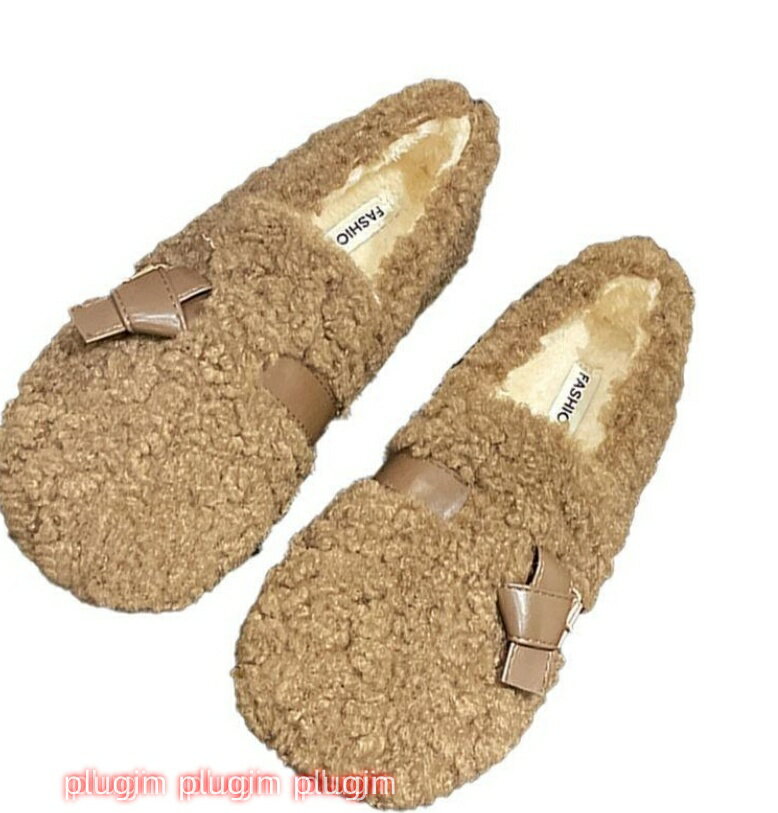 表地：スウェードメイン素材：スウェード▽留め具の種類: スリッポン式　▽ヒールの高さ:1.5cm ★ボア付きシューズ 女性用 防寒 保温性 滑り止め 着脱やすい！！これらの暖かいウィンターブーツは彼や彼女への素晴らしい贈り物になります。 ハ...