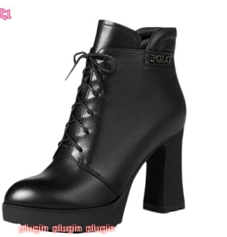 表地：レザーメイン素材：ゴムメイン素材：甲材:レザー　ソール素材または裏地: 合成ゴム底　留め具の種類: レースアップ・ファスナー ヒールの高さ：約10センチ太ヒールが安定感あり歩きやすいファスナーブーツ。ショート丈でスカートにもパンツにも...