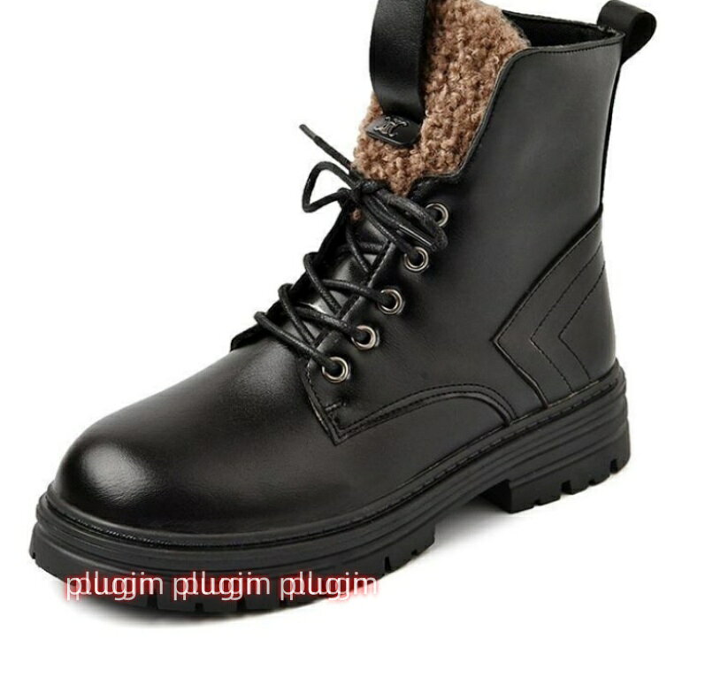 表地：合皮メイン素材：綿【 サイズ】： 22.5cm 23cm 23.5cm 24cm 24.5cm 25cm 25.5cm 26cm 筒丈：20cm/ ヒール：4cm 防滑、防水、防寒機能を備えたスノーブーツは、この秋と冬に最適です。【雪...