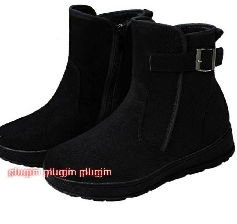 表地：スエードメイン素材：綿、ゴム【 サイズ】： 22.5cm 23cm 23.5cm 24cm 24.5cm 25cm 25.5cm 26cm 防滑、防水、防寒機能を備えたスノーブーツは、この秋と冬に最適です。【冬をオシャレで暖かく過ごせ...