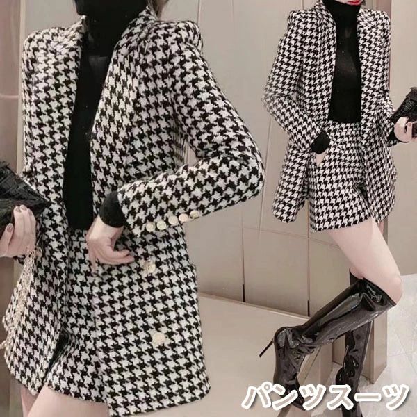 ■商品名：セットアップ ■素材：ポリエステル、コットン、そのほか ■セット内容：アウター＋ショートパンツ（2点セット） ■カラー：写真色 ■サイズ(cm)：S/M/L/XL/XXL(具体はサイズ表をご参考ください。) ※実寸は平置きでメジャ...