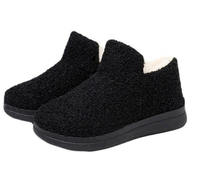 表地：スウェードメイン素材：pu▽留め具の種類: スリッポン　★スノーシューズ 女性用 防寒 撥水 保温性 滑り止め 着脱やすい！！これらの暖かいウィンターブーツは彼や彼女への素晴らしい贈り物になります。 ハロウィーン、クリスマス、感謝祭、...