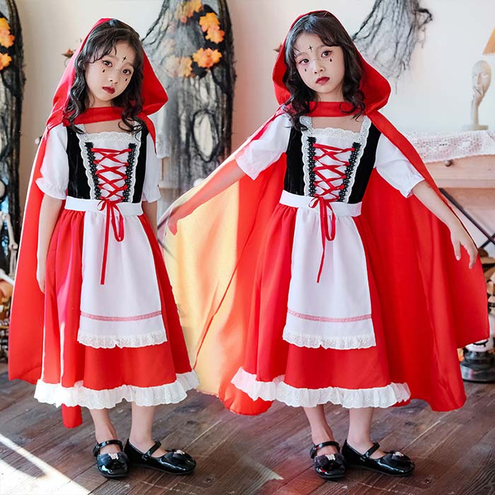 BorderColor="#FFFFFF"> 商品 ハロウィン コスプレ衣装 素材 ポリエステル サイズ 110　バスト58cm ウエスト52cm 着丈74cm 120　バスト62cm ウエスト56cm 着丈82cm 130　バスト66cm...