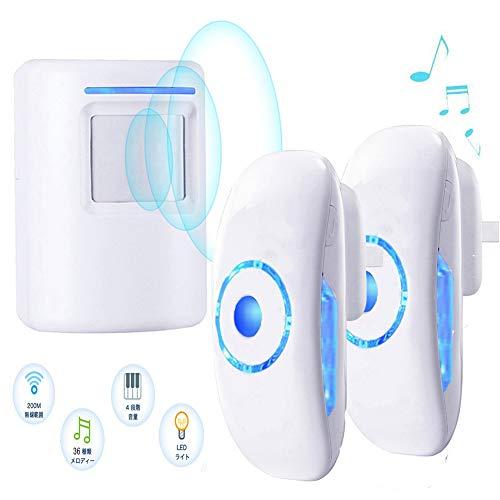 商品詳細 商品詳細 送信機1個 受信機(音と眩しい光)2個 PatternName:送信機1個 受信機2個 【来客通知&防犯に最適】 送信機が感知、離れた場所の 【受信機】 が音でお知らせします。受信機電波受信距離は屋外遮蔽物の無い状態で2...