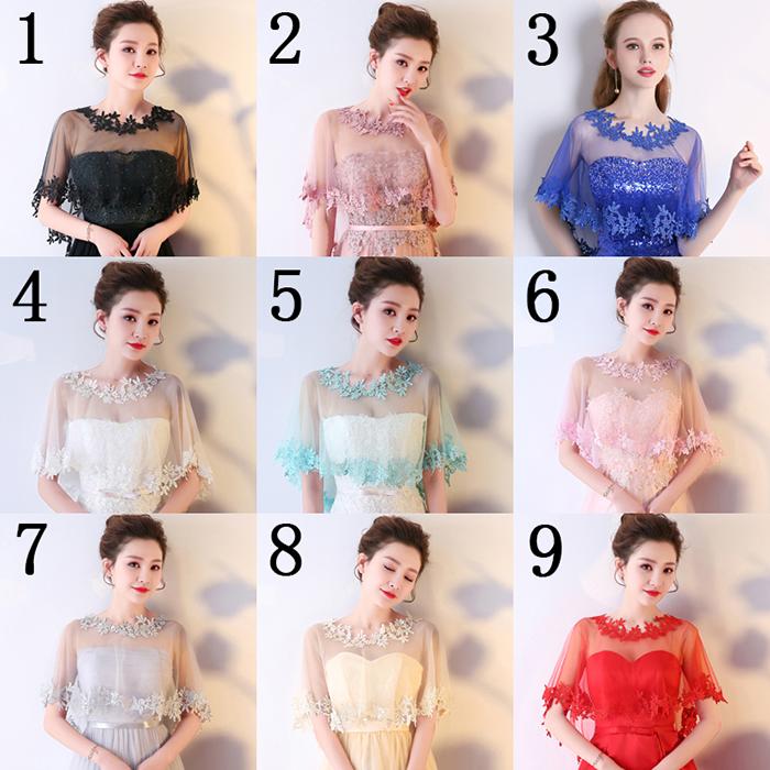 人気キーワード：ウエディングショール ブライダルケープ ショール パーティー 結婚式 ウェディングケープ 花嫁 肩掛け 人気 ボレロ レース ストール 大判 ホワイト 赤/黒/白 春夏秋冬 フォーマル ワンピース パーティ お呼ばれ レディ...