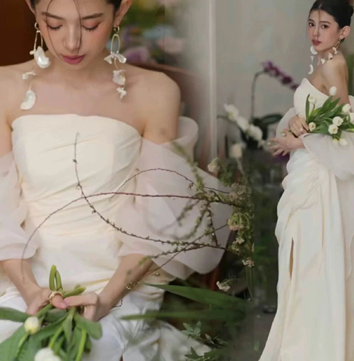 セット内容&nbsp;✽.*꙳ ドレス「記載のないアクセサリー　小物等は付属しません」 素材&nbsp;✽.*꙳ ポリエステル カラー&nbsp;✽.*꙳ ...