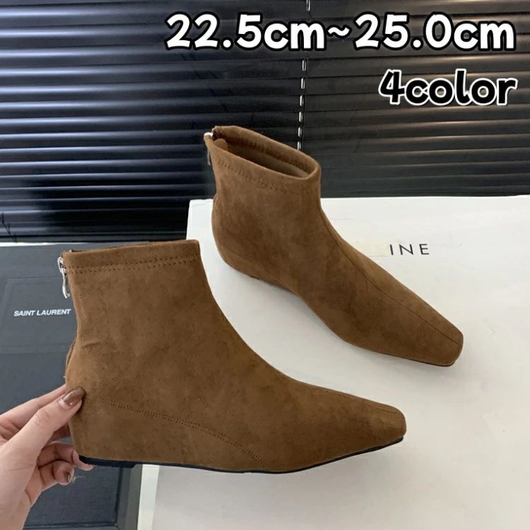 商品情報商品詳細素材：スエード■表記サイズ【35】(22.5cm)【36】(23.0cm)【37】(23.5cm)【38】(24.0cm)【39】(24.5cm)【40】(25.0cm)ヒールの高さ：約2.5cm【商品について】●ページの閲...