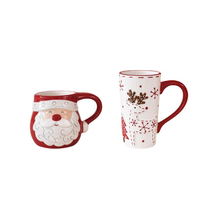説明: 【北欧デザイン】: このクリスマスコーヒーカップは魅力的でかわいい手描きのクリスマスが特徴で、日常生活にお祝いの雰囲気を添えるのに最適です。【断熱】: オフィスや家庭での使用に適したウォーターカップは、断熱性を考慮して設計されており...
