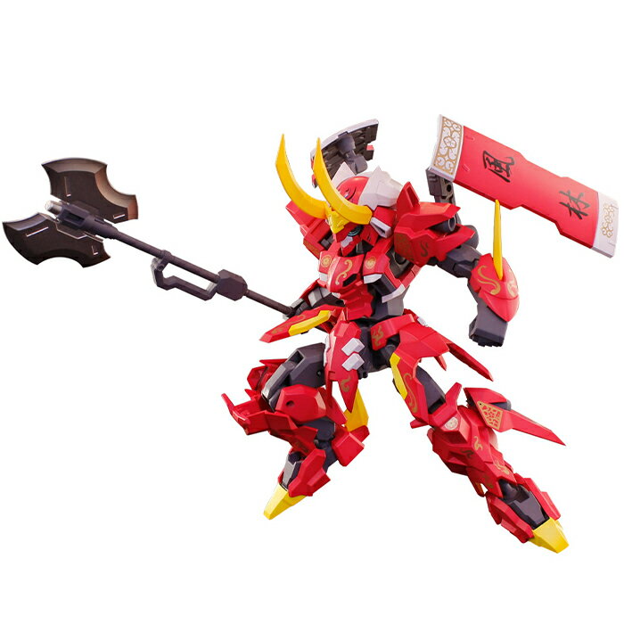 PLUMオリジナル「プラアクトシリーズ」より「プラアクト11：武田極み鎧飾りVer.」が人気につき再販決定！ 赤を基調とした鎧は「騎馬隊」をイメージし、機動性を重視したシャープなデザイン。 背部ブースターには「風林火山」の旗をイメージした背...