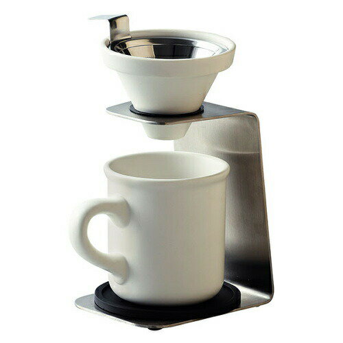 ギフト対応について 商品名 ブリューコーヒー 一人用ドリッパーセット ホワイト 51641 シリーズ／メーカー Brew Coffee／maebata 商品説明 分離型なので、食洗機または手洗いで簡単に洗浄可能。 抽出後はコーヒー粉を取り除...