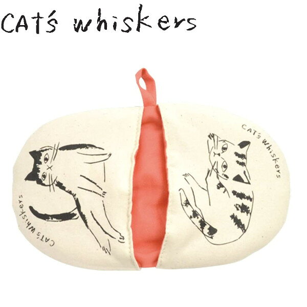 商品名 CAT'S Whiskers 鍋つかみ PK 商品説明 人気のひげネコシリーズにキッチンアイテムが仲間入りです。 利き手をえらばないなべつかみは、キッチンの壁やレンジフードにかけておくだけで絵になります。 燃えにくい素材を使用してい...