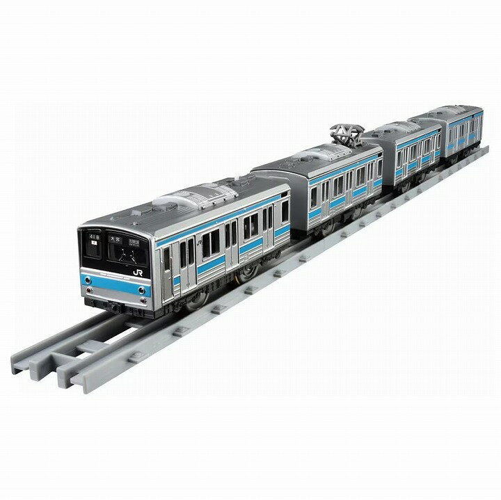 商品名プラレール リアルクラス 205系通勤電車 京浜東北線商品説明細部までこだわった造形・塗装を施した、より”リアル”なプラレール『プラレール　リアルクラス』から『205系通勤電車（京浜東北線）』が登場。 「飾る楽しみ」と「走らせる楽しみ...