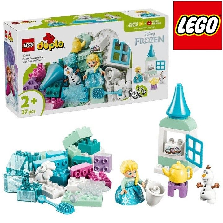商品名レゴ デュプロ アナと雪の女王 エルサとオラフのアイデアボックス 10462 DUPLO LEGO商品説明エルサとオラフのアイデアボックス（10462）は、お子さまを創造の冒険へ誘い出します。『アナと雪の女王』の物語の再現や新しいお話...