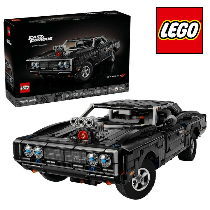 商品名レゴ テクニックワイルド・スピード Dodge Charger R/T カー 42231 LEGO商品説明レゴテクニック ワイルド・スピード Dodge Charger R/T カー（42231）は、熱いストリートレースを想像せずには...