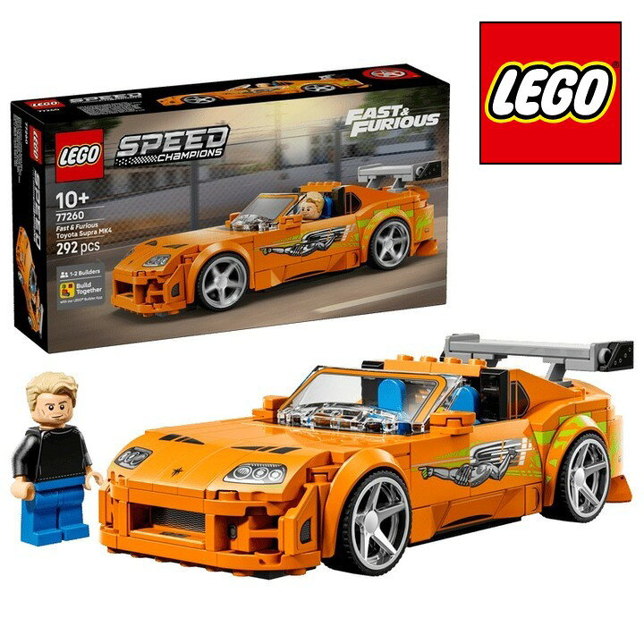 商品名レゴ スピードチャンピオンズFast and Furious Toyota Supra MK4 77260 LEGO商品説明映画で見た熱い走りを追体験したいなら、レゴスピードチャンピオン Fast and Furious Toyota...