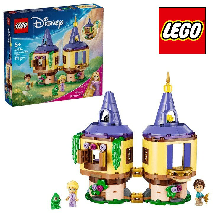 商品名レゴ ディズニーラプンツェルの塔 ミニ 43294 LEGO商品説明レゴ ディズニープリンセス ラプンツェルの塔＜ミニ＞（43294）は、『塔の上のラプンツェル』がテーマの組み立てセットです。ラプンツェルの塔のミニモデルとレゴ ディズ...