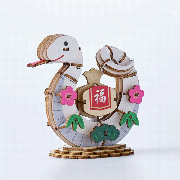 商品名Wooden Art ki-gu-mi 巳商品説明ki-gu-miに「巳」が登場 お正月を迎える準備に欠かせない干支飾りは、福を招く縁起物とされています。 ご自宅用にはもちろん、大切な方の幸せを願ってプレゼントするのもおすすめです。 ...