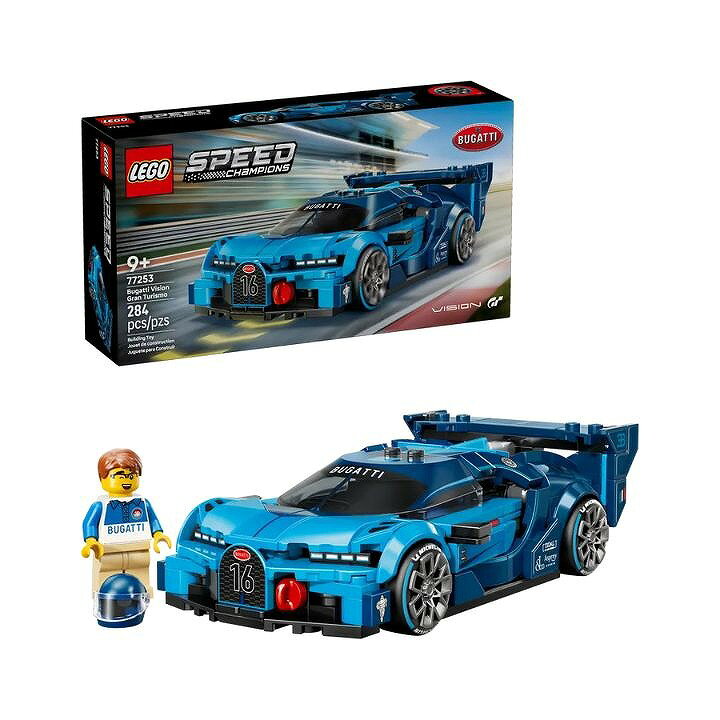 商品名レゴ SPEED Championsスピードチャンピオンズ Bugatti Vision GT ハイパースポーツカー ブガッティ 77253商品説明レゴ(R)スピードチャンピオン Bugatti Vision GT ハイパースポーツカ...