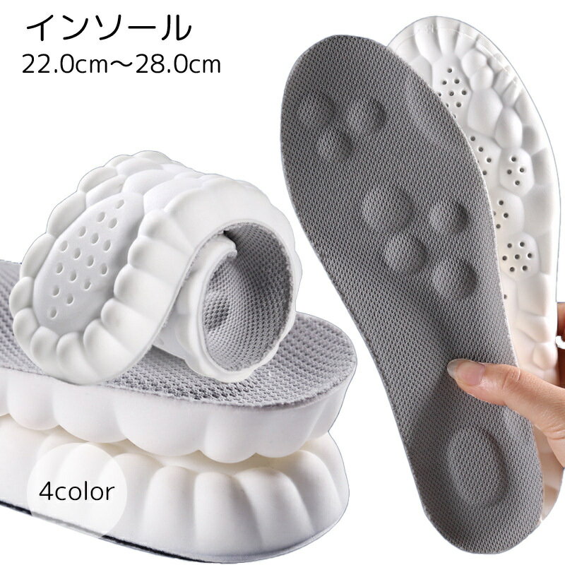 弾力のあるインソールです。 厚みがあるこの中敷きは、足にフィットしやすく、靴を快適にしてくれます。 吸水性もあるため、ムレにくくなるのもポイントです。 【サイズについて】 画像をご参照ください。 【カラーについて】 生産ロットにより柄の出方...