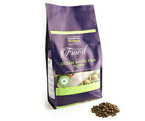 商品内容 成長期の子犬はもちろん、お腹の弱い子犬・活動犬・食欲の無い時や授乳中に適した穀物不使用のコンプリート（完全食）ドッグフード。 タンパク源に新鮮な魚（タラ・ニシン・サーモンオイル）を、炭水化物には高GI（迅速なエネルギー補給）のポテ...