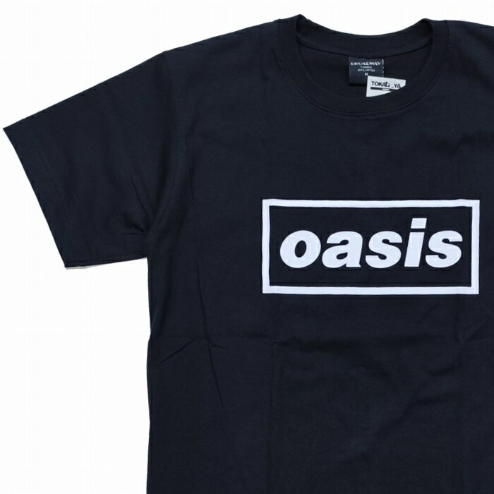■スタイル■ 半袖Tシャツ Oasis オアシス Decca Logo バック無地 oas-11 ■ブランド■ Broadway バンドTシャツ コットンTシャツ ブラック 丸首 クルーネック ネコポス ■コメント■ イギリスを代表するロッ...