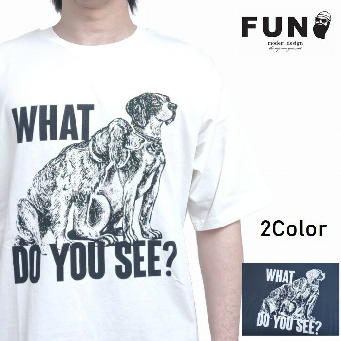 ■スタイル■ 半袖Tシャツ WHAT DO YOU SEE? USAコットン バックは無地 m-2401254 ■ブランド■ modemdesign モデムデザイン fun ファン ユニセックス 男女兼用 ■コメント■ 「流行に捉われず、ス...