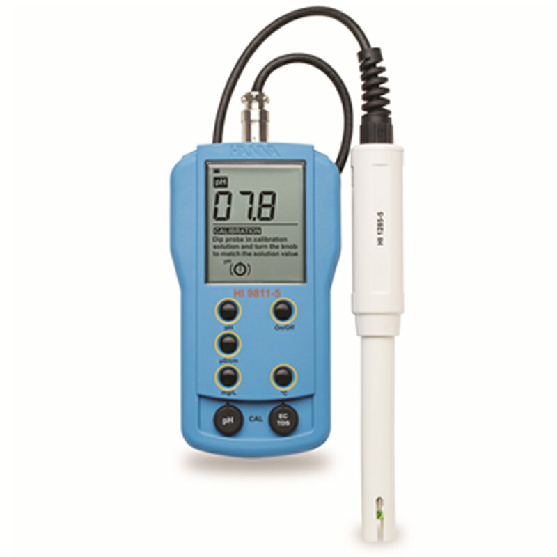 HI 9811-5N、HI 9812-5Nは1本の電極でpH/EC/TDS/℃を測定できるポータブルタイプです。 pH、ECともに手動で1点校正のため入門器としてオススメです。 環境調査、水質検査、排水、水耕栽培など用途はさまざま。 HI ...